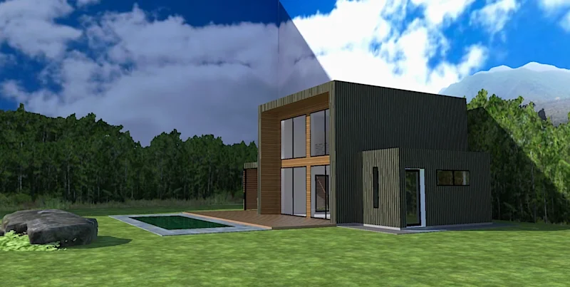 In Progress — Modern Shacks