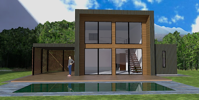 In Progress — Modern Shacks