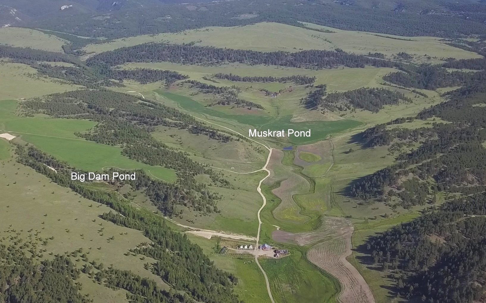 Montana Mexican John Ranch Trout Pond Fishing