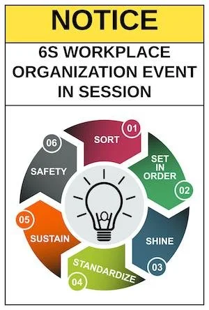 6S Workplace Organization — LeanJax