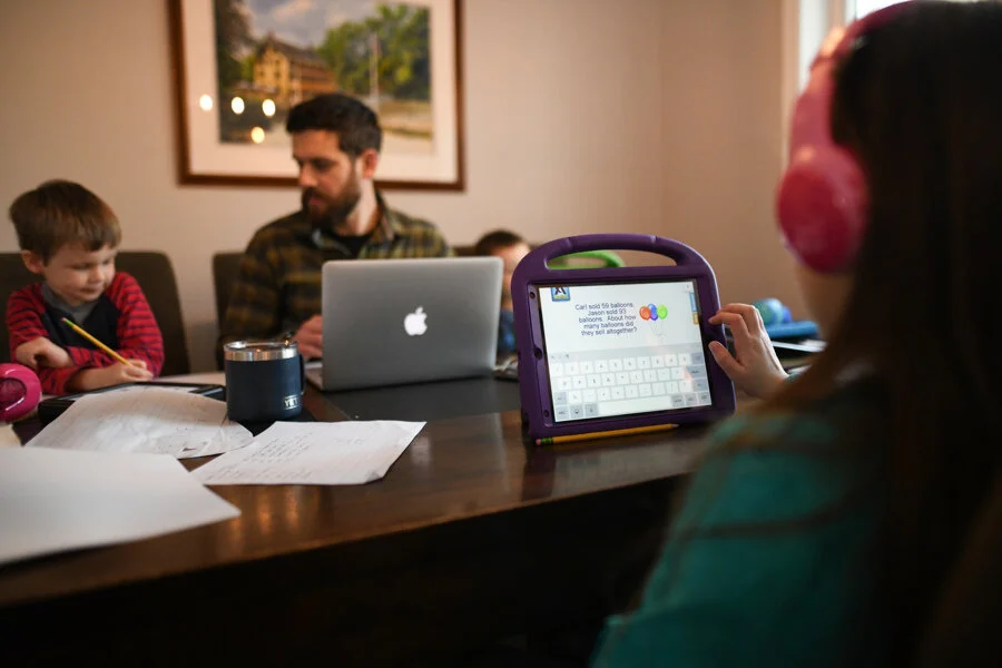 Tips for Schooling and Working from Home — Sarah Canney