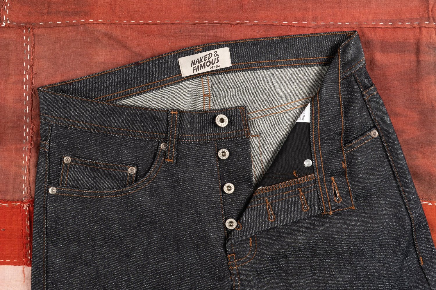 Red Gradient Core Selvedge | Naked & Famous Denim