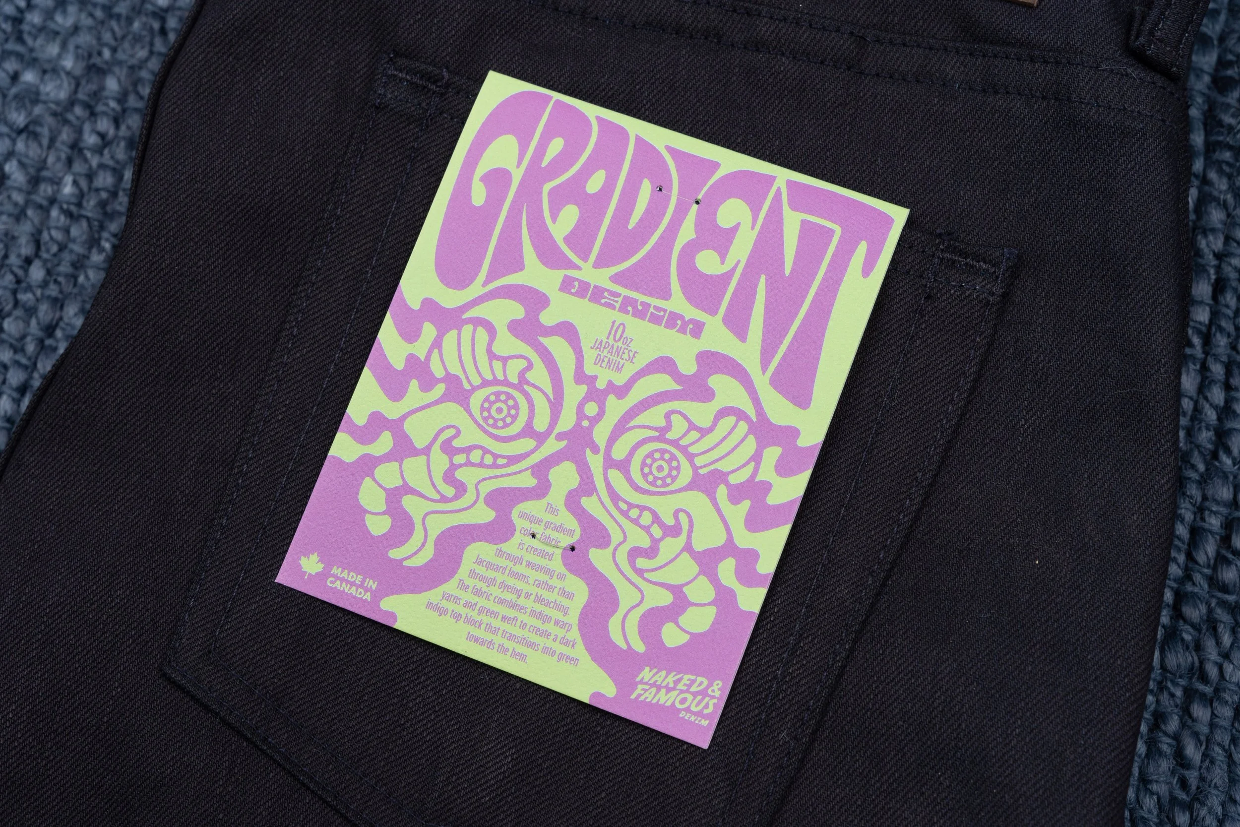 The Gradient Denim: An Innovation In Bold Color Play | Naked & Famous Denim