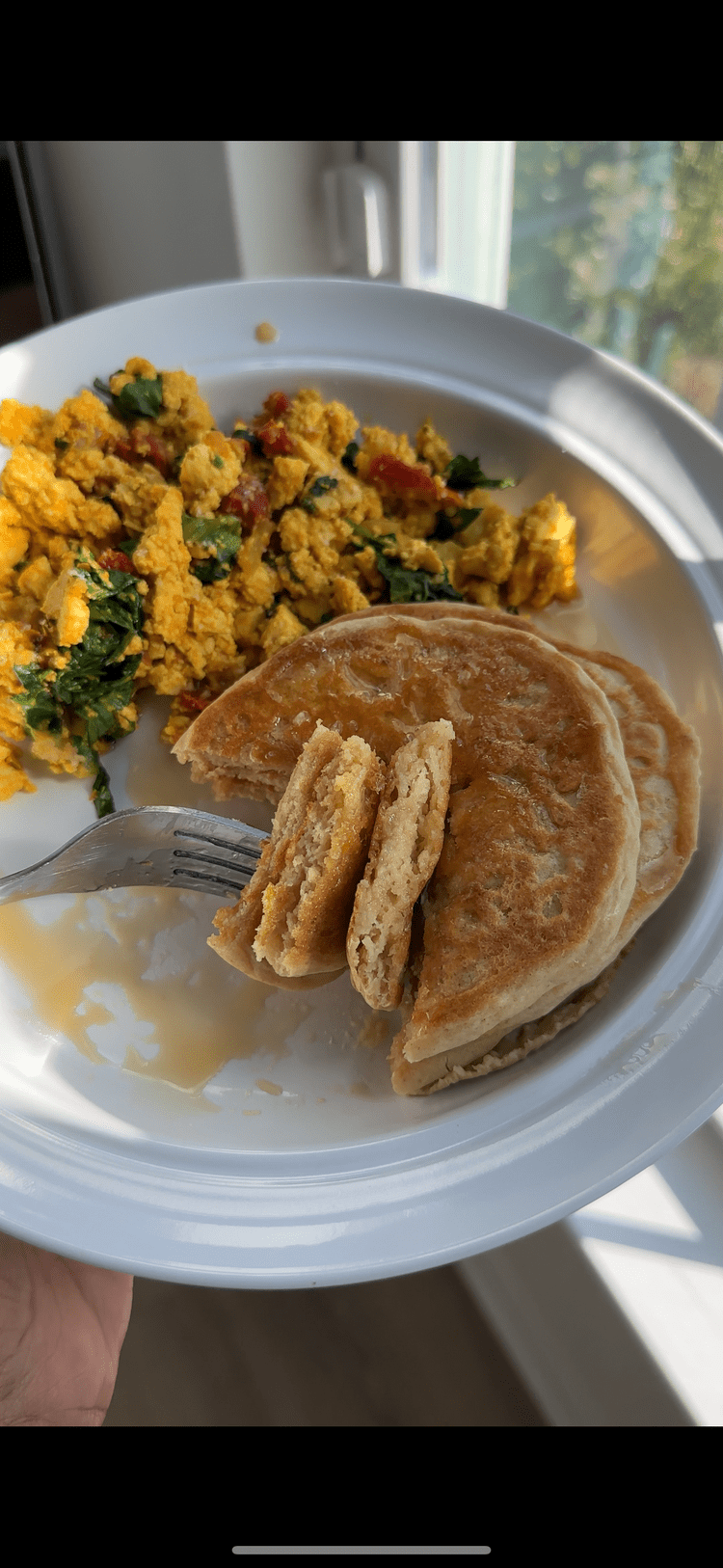 Plant-Based Protein Pancakes — Sweet Greens Vegan