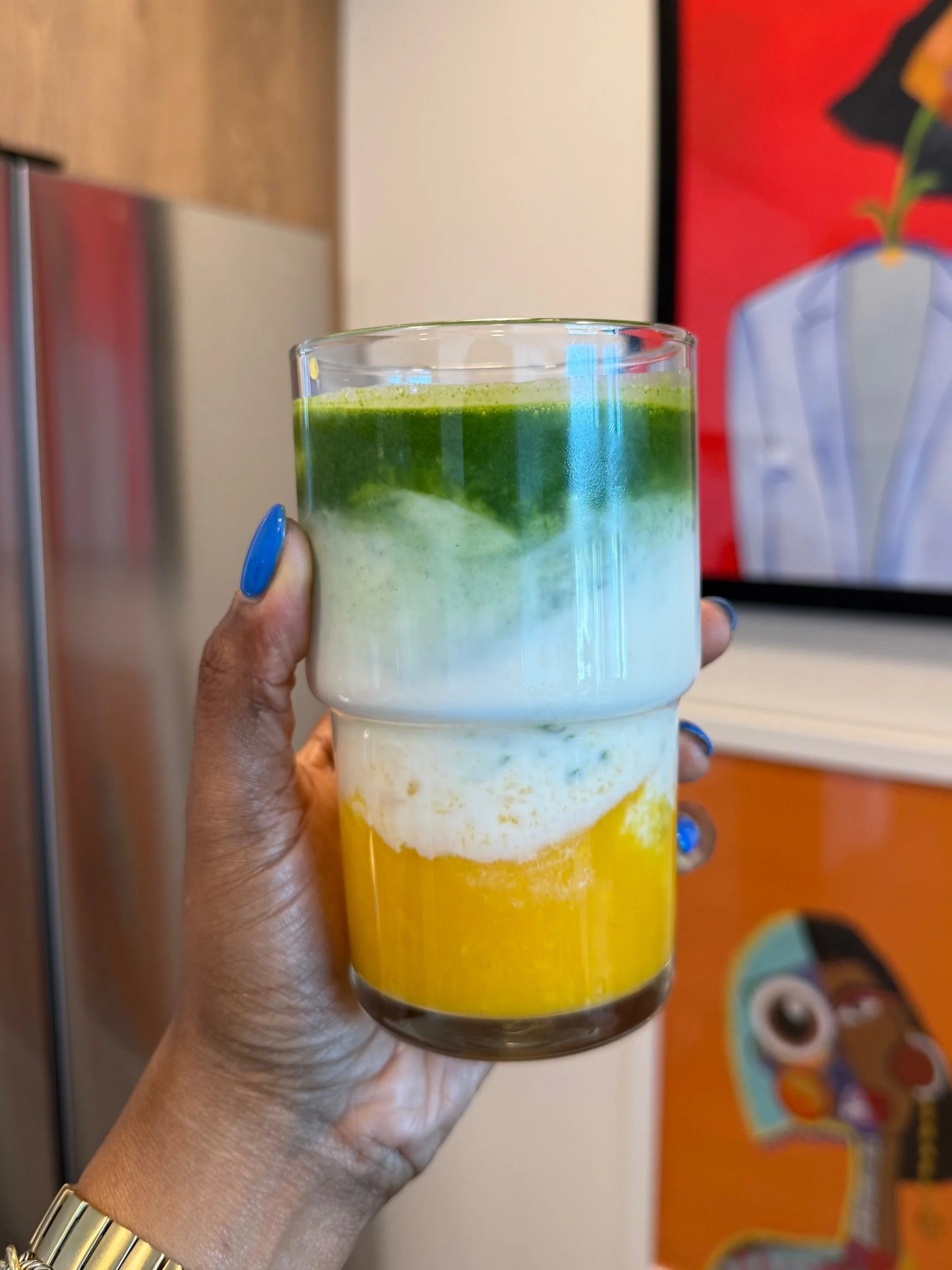 Mango Matcha Latte — Sweet Greens Vegan