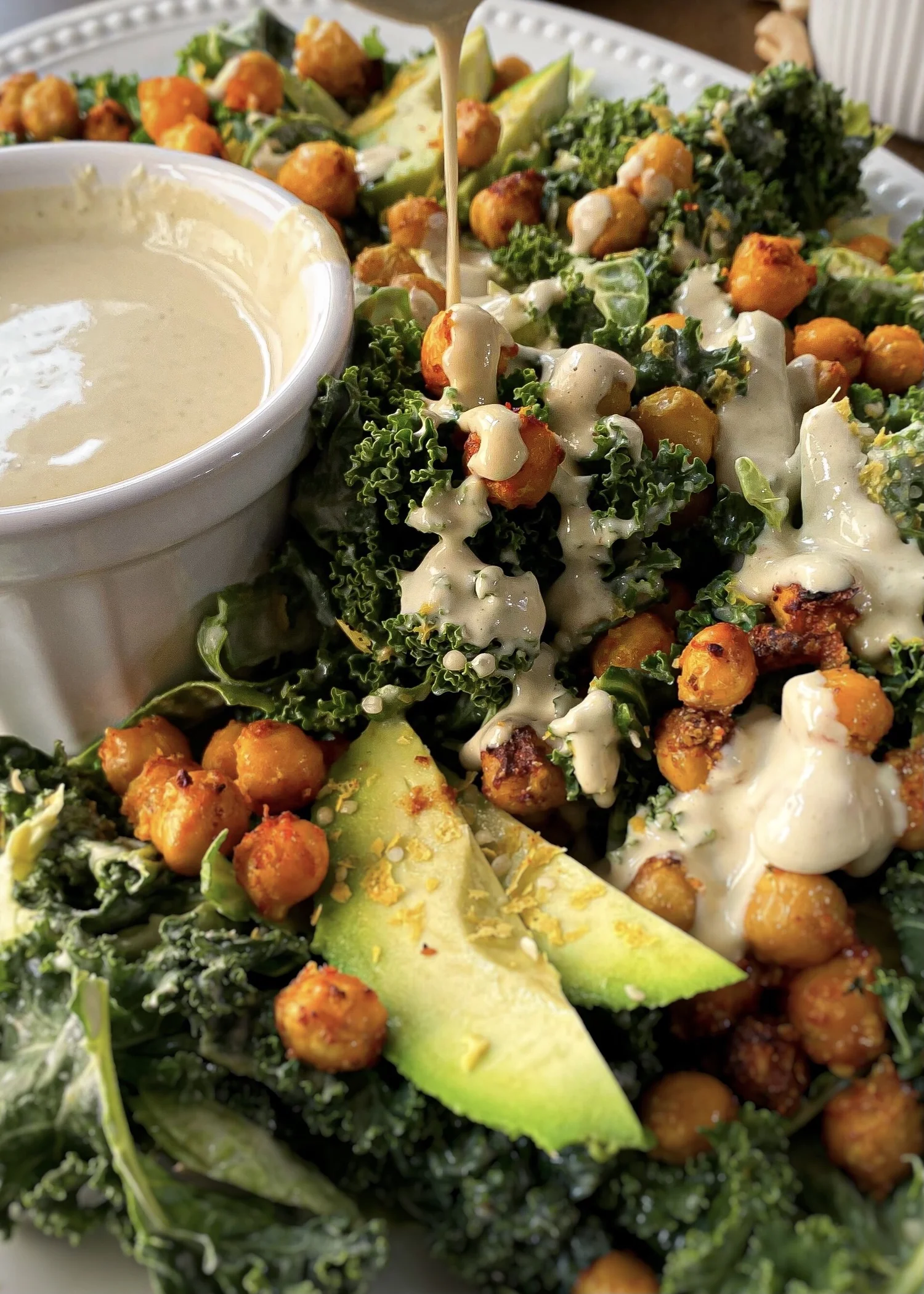 Vegan and Oil-Free Caesar Dressing — Sweet Greens Vegan