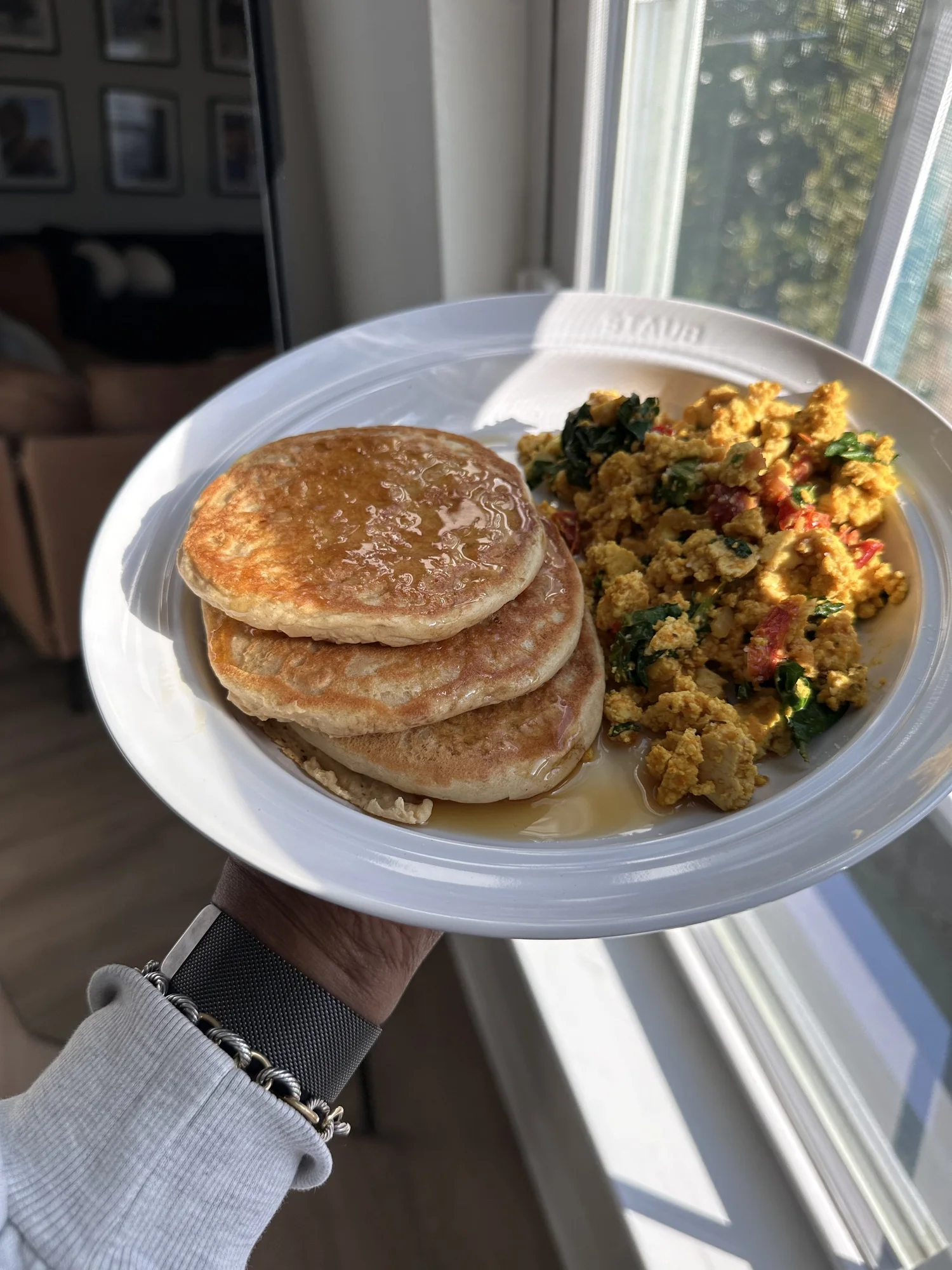 Plant-Based Protein Pancakes — Sweet Greens Vegan