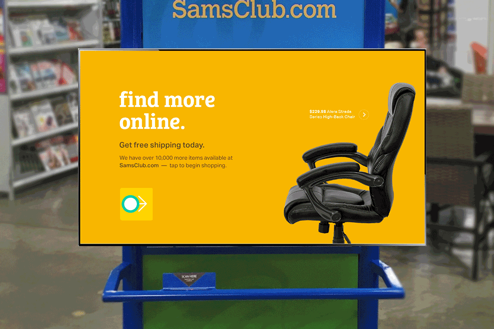 Sam's Club In-Store Touchscreen Kiosk — :: KA