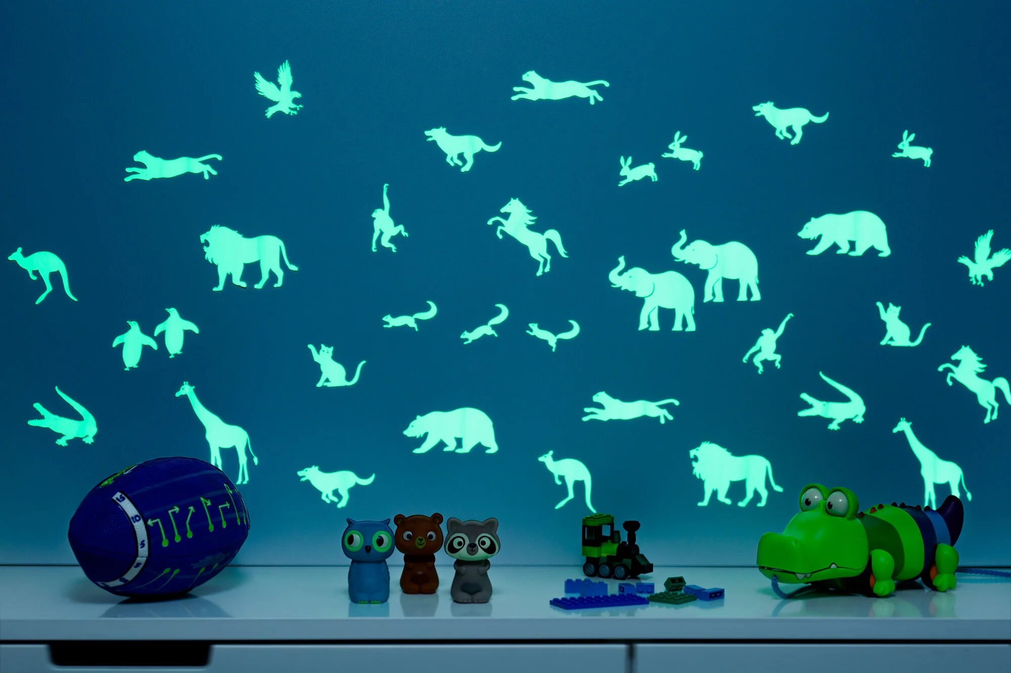 GLOPLAY - The Brightest Glow-in-the-Dark Wall Stickers