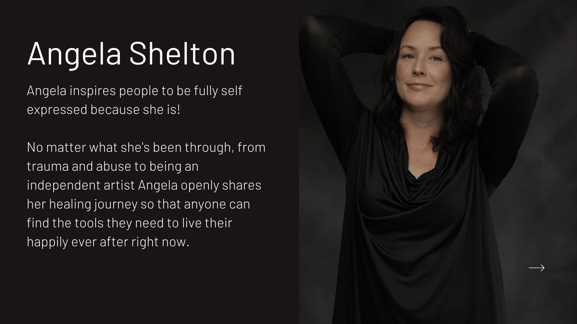 Angela Shelton, truth-telling trailblazer