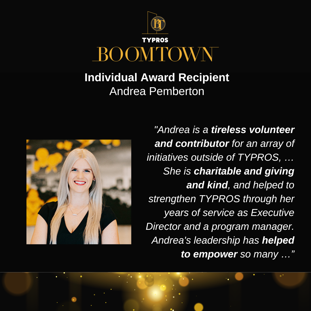 Boomtown Awards — Tulsa's Young Professionals