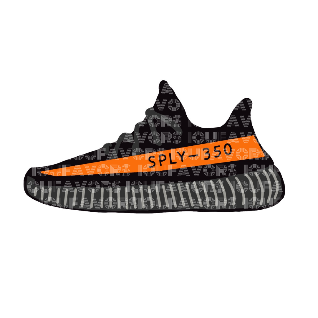 Yeezy 350s Inspired Sneaker SVG — I.O.U.FAVORS