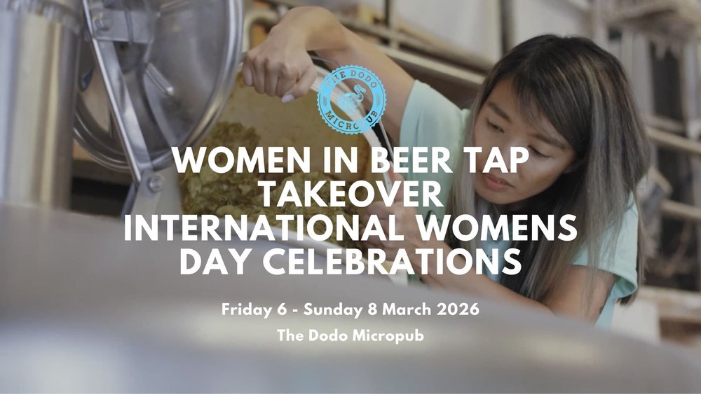 Women In Beer Tap Takeover - International Women's Day Celebrations ...