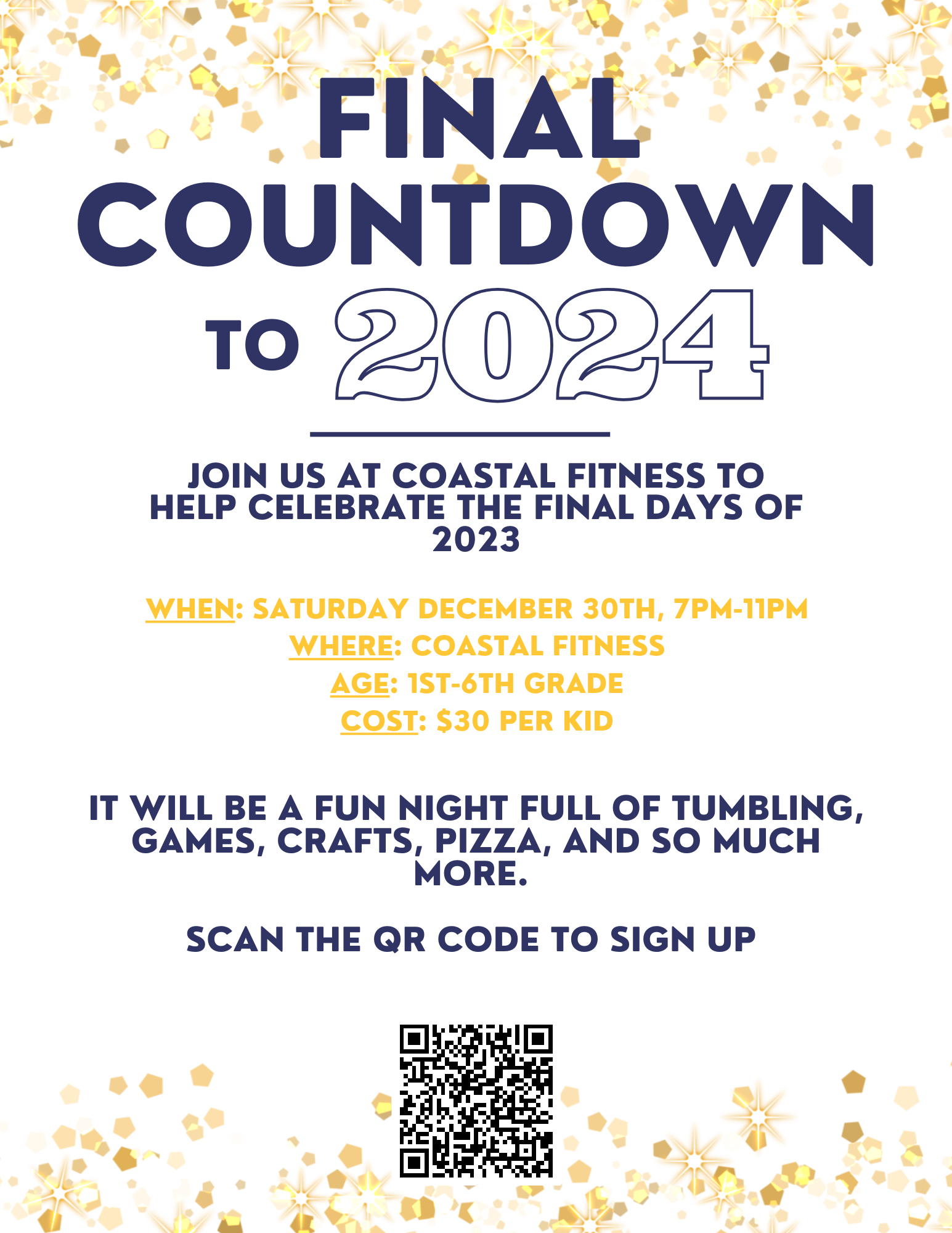 Coastal Fitness Special Events — Coastal Fitness & Aquatics