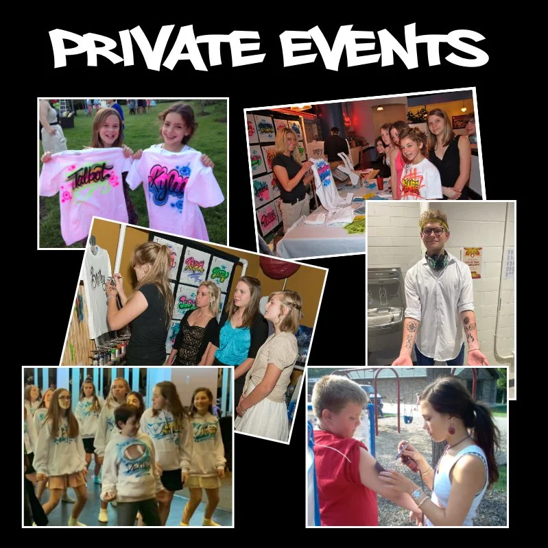 Event Entertainment — Anything Airbrushed plus