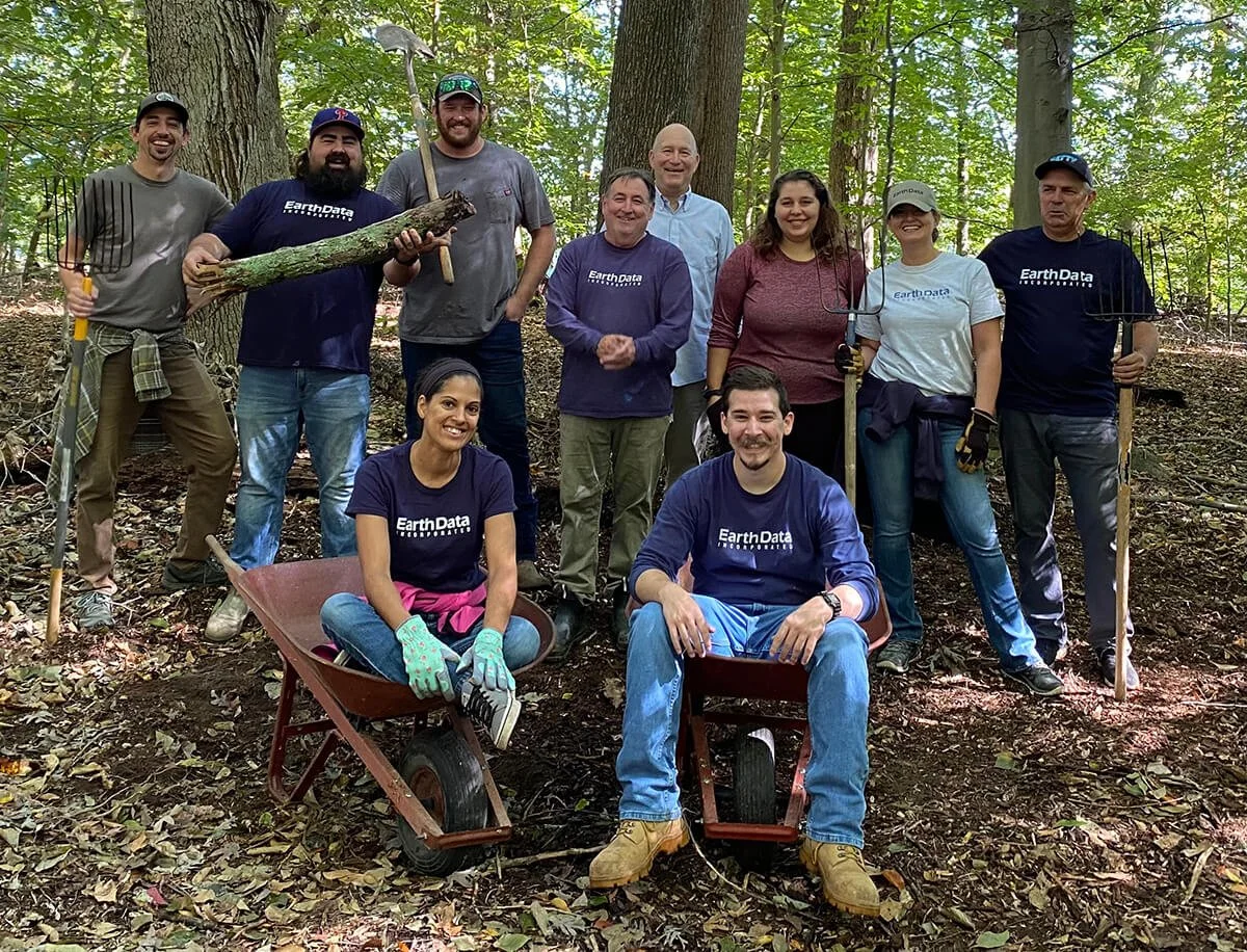 Earth Data Completes Trail Maintenance at Pickering Creek Audubon ...