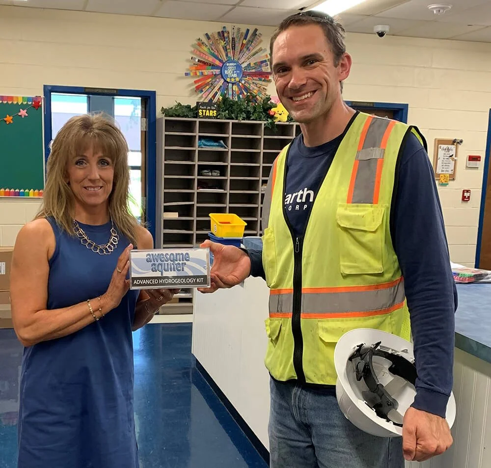 Earth Data Sponsors Awesome Aquifer Kits for B.C. Charles Elementary ...