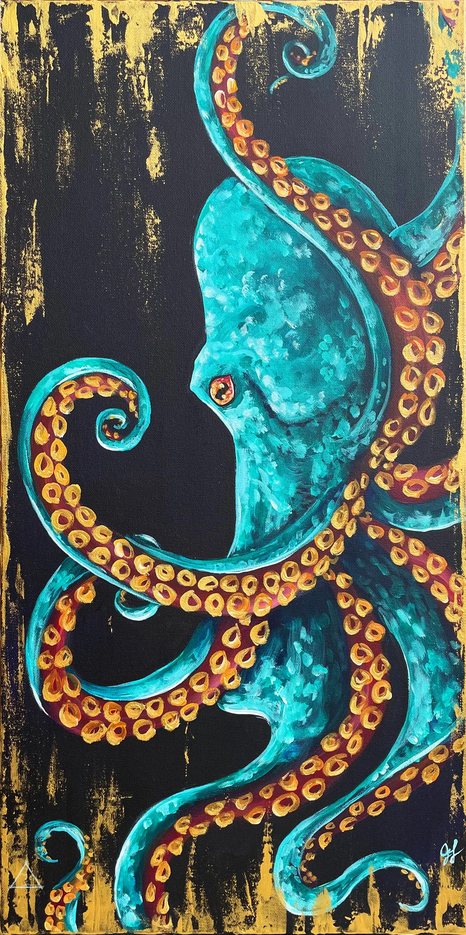 Octopus — Art by Jasmine Lillian