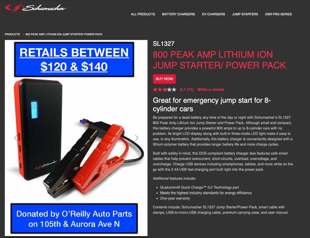 Raffle — GREENWOOD CAR SHOW