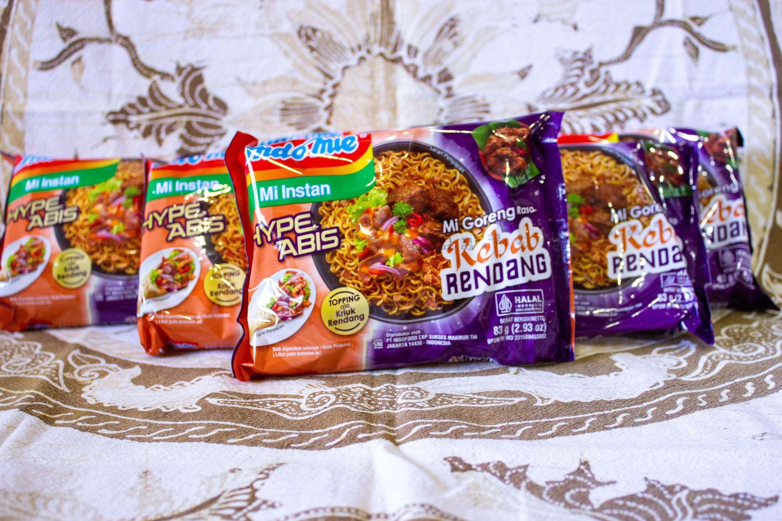 [IM-052] IndoMie Goreng Premium Collection Keriting Ayam Panggang Fried ...