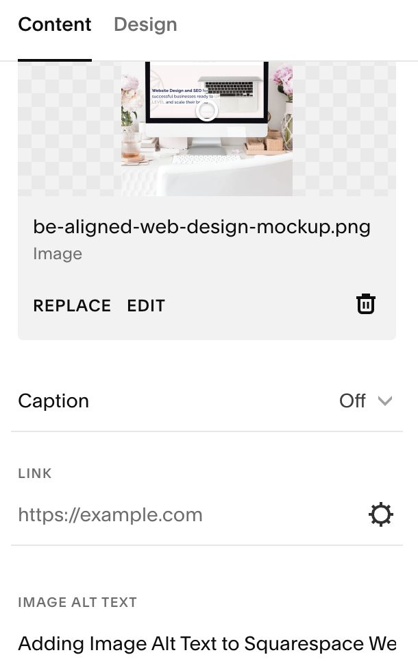 Squarespace Image Optimization | Be Aligned Web Design | Web Design ...