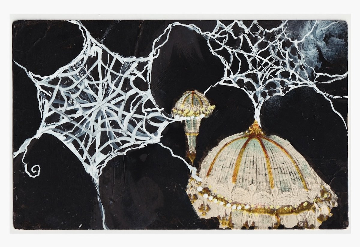 Mixed Media on Vintage Ephemera — Jenny Brown