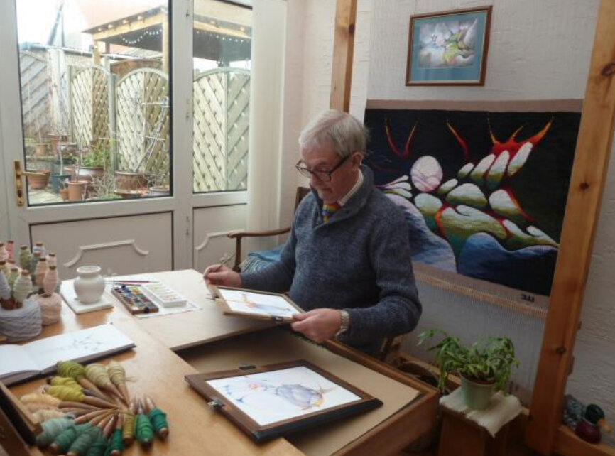 Michael Crompton, Tapestry Artist — My Tapestry Journeys