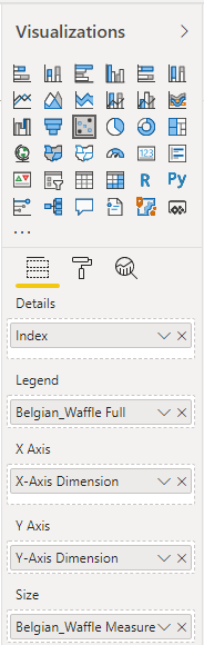 How to make a Waffle chart without custom visuals in Power BI — DATA ...