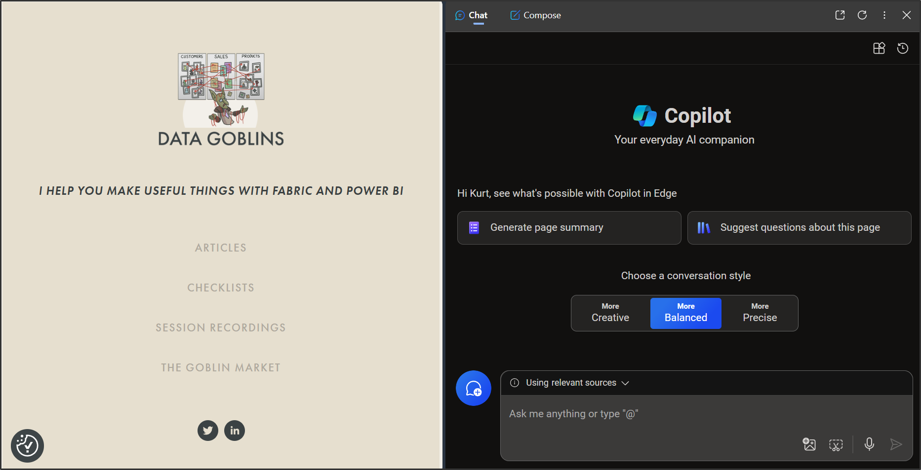 Myths, Magic, and Copilot for Power BI — DATA GOBLINS