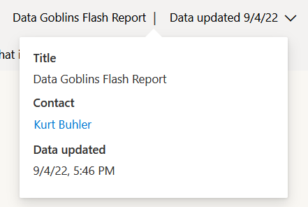 Power BI App Checklist — DATA GOBLINS
