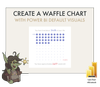 How to make a Waffle chart without custom visuals in Power BI — DATA ...