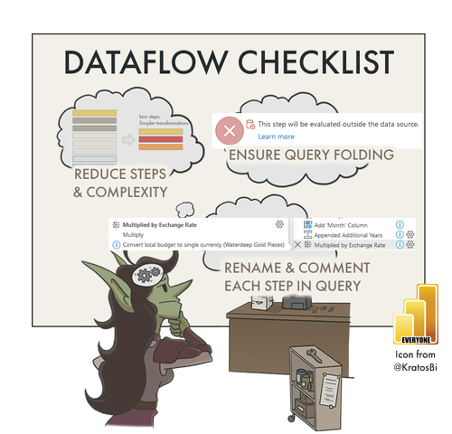 Power BI Dataflow Checklist — DATA GOBLINS