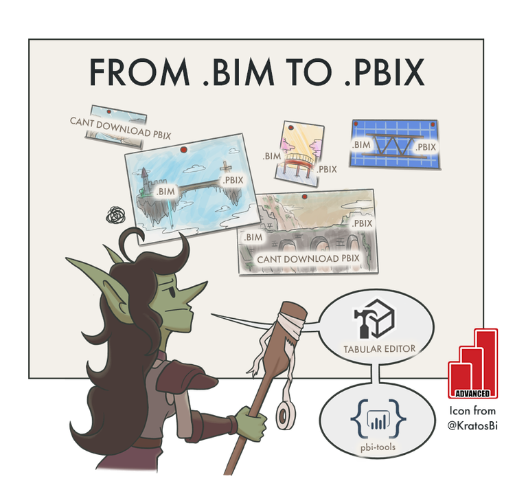 Converting a Power BI Dataset .bim to a .pbix with pbi-tools — DATA GOBLINS
