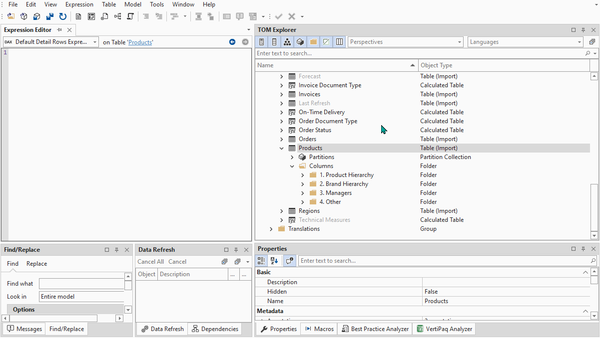 Check & Query Data from Tabular Editor — DATA GOBLINS