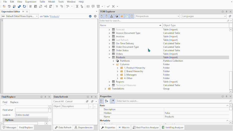 Check & Query Data from Tabular Editor — DATA GOBLINS