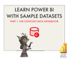 Learn Power BI with Sample Datasets: Part 1 - Contoso Data Generator ...