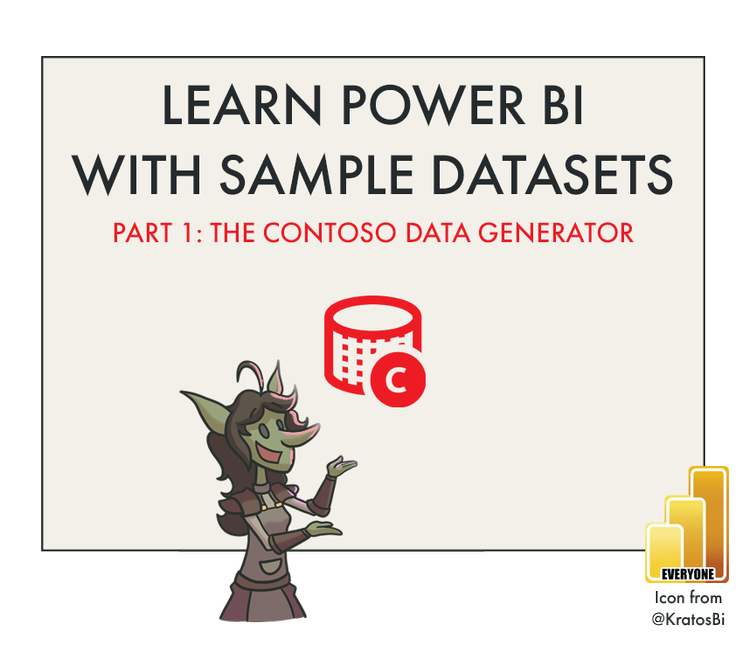 Learn Power BI with Sample Datasets: Part 1 - Contoso Data Generator ...