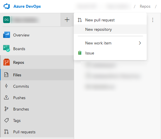 How to create an Azure DevOps Repo using Git & Visual Studio — DATA GOBLINS