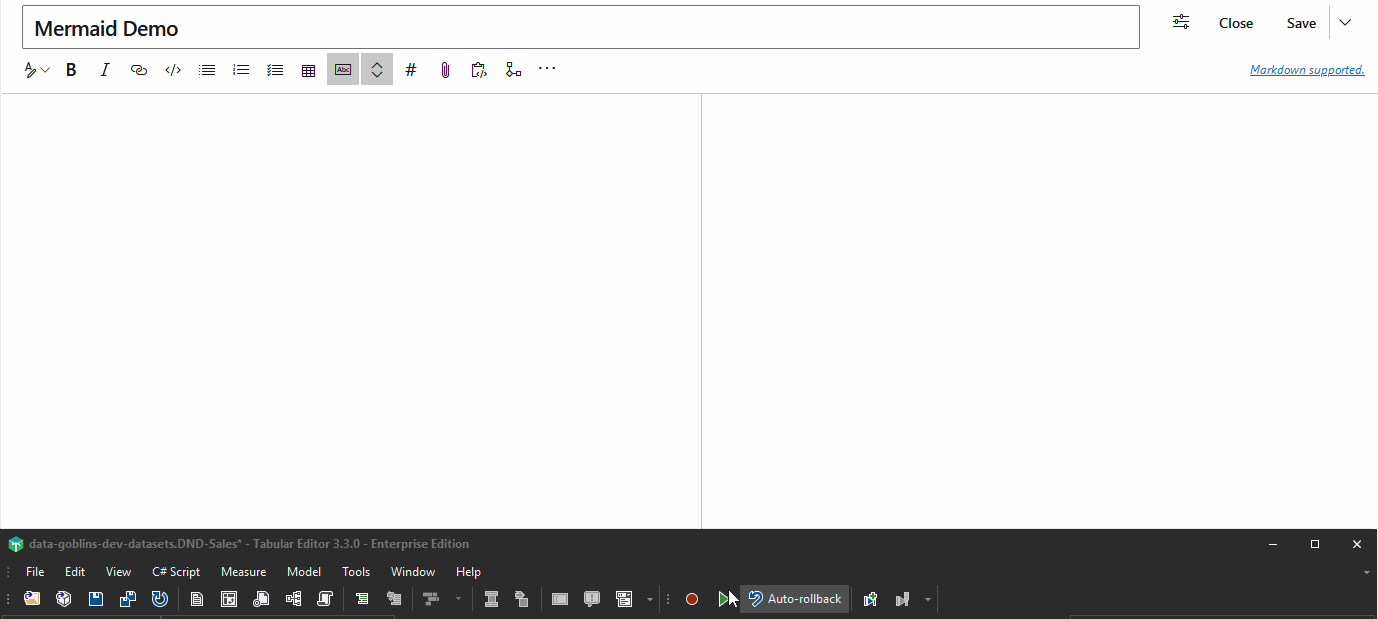 Visualize Power BI Dependencies with Tabular Editor and Mermaid — DATA ...