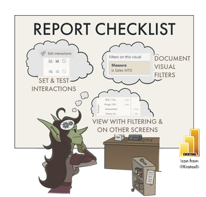 Power BI Report Checklist — DATA GOBLINS
