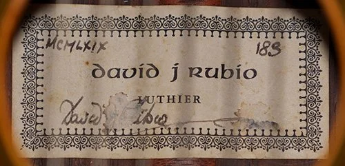 Vintage Classical Guitars — Aaron Green, Luthier