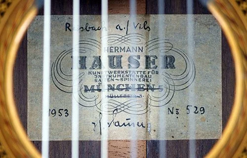 Vintage Classical Guitars — Aaron Green, Luthier