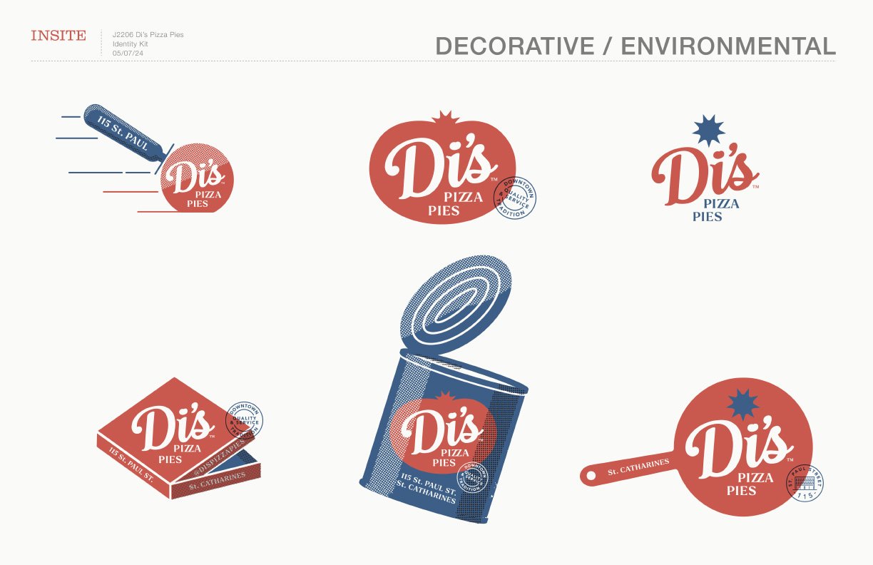 Di's Pizza Pies Brand & Identity — INSITE