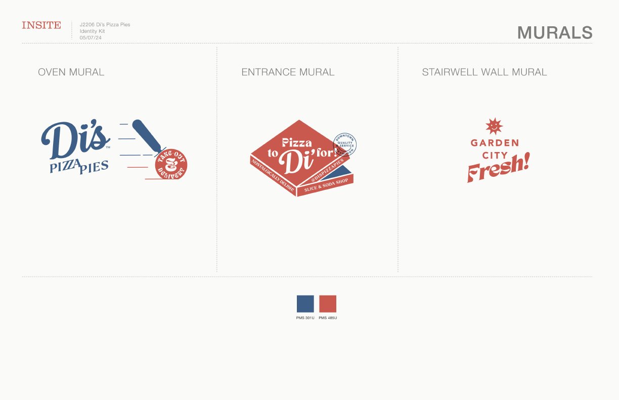 Di's Pizza Pies Brand & Identity — INSITE