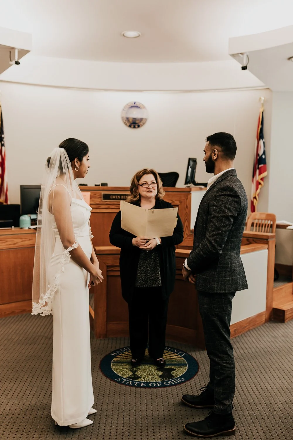 Courthouse Elopement in Cincinnati Ohio — Karly Christine Photography