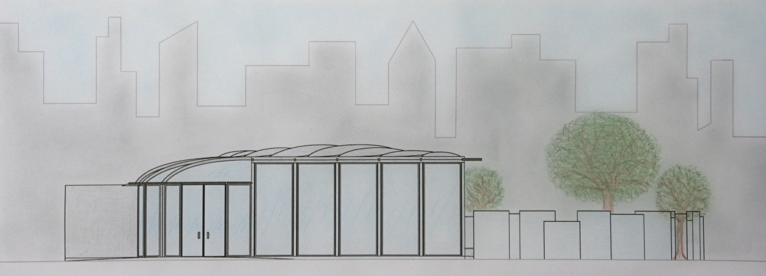 Architecture - Art Pavilion — Luca Iaconi-Stewart