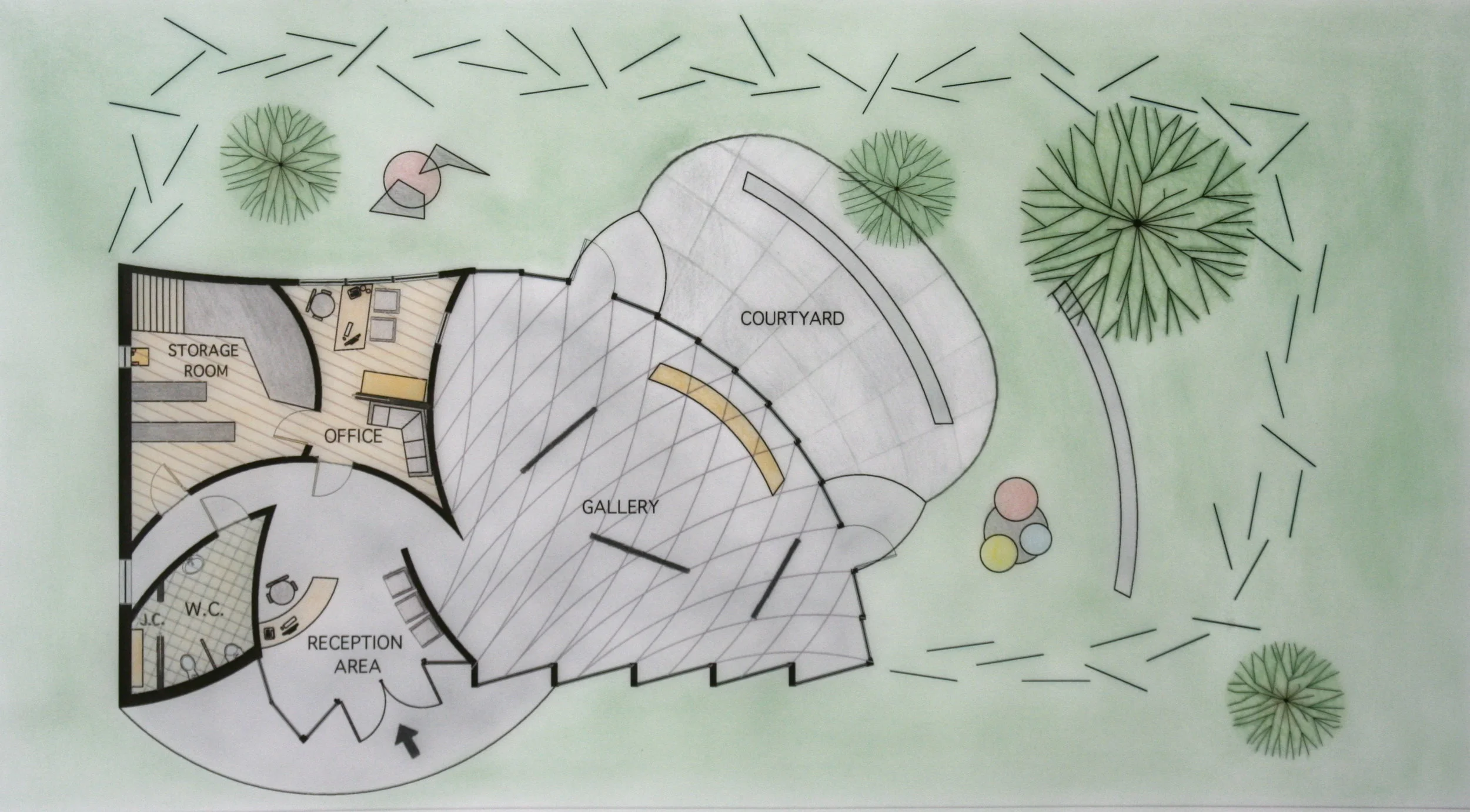 Architecture - Art Pavilion — Luca Iaconi-Stewart