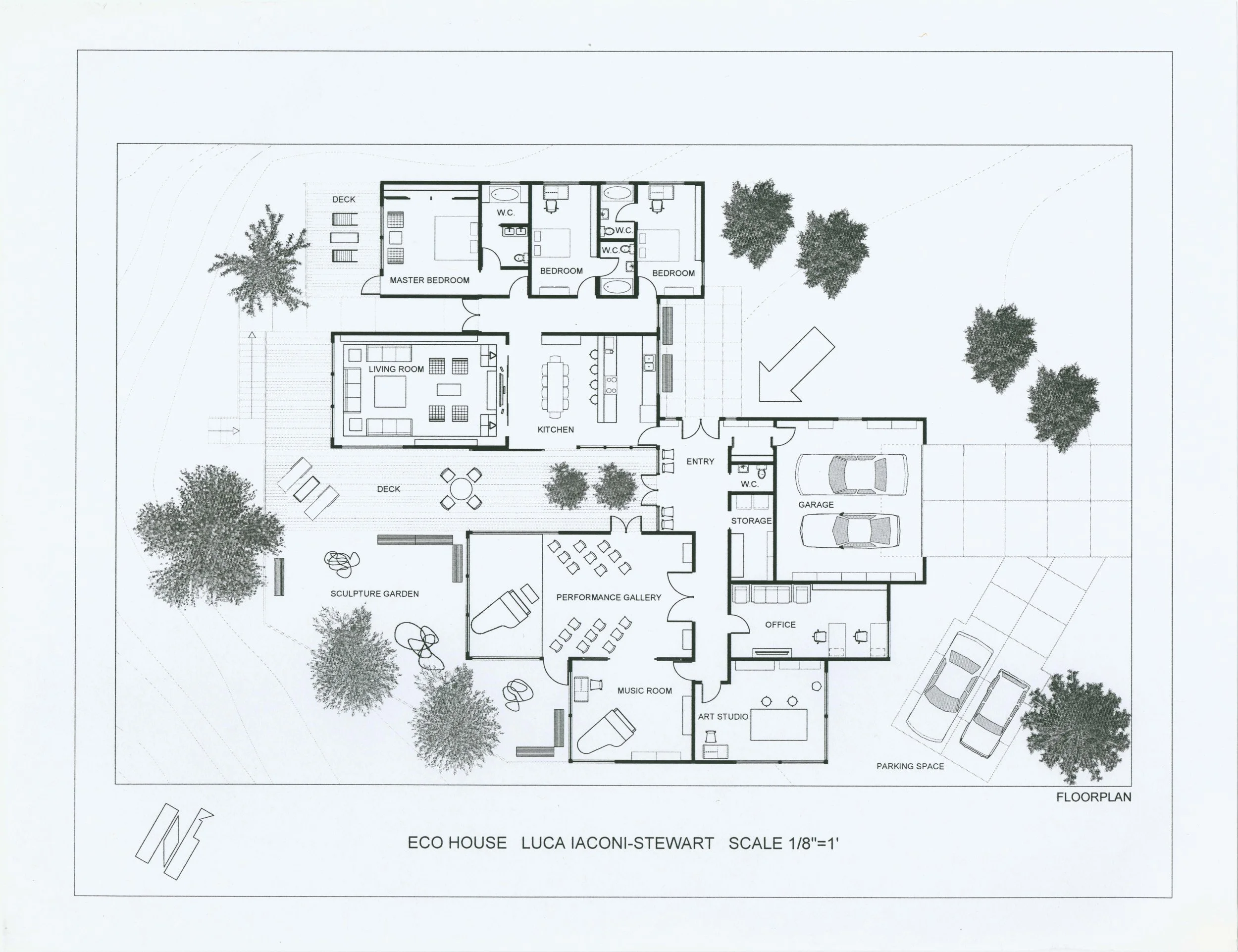Architecture - Eco House — Luca Iaconi-Stewart