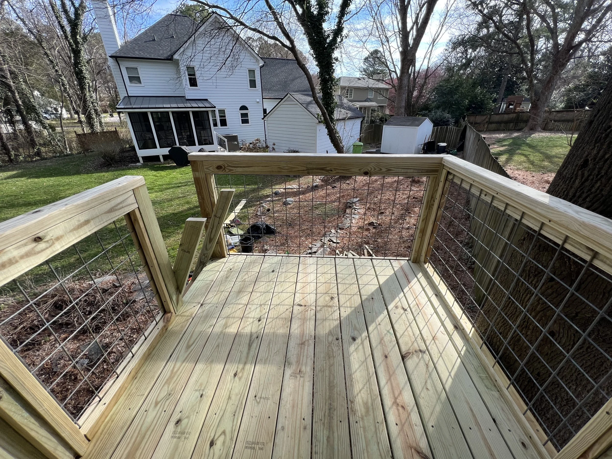 Raleigh Tree house — The Capable Carpenter