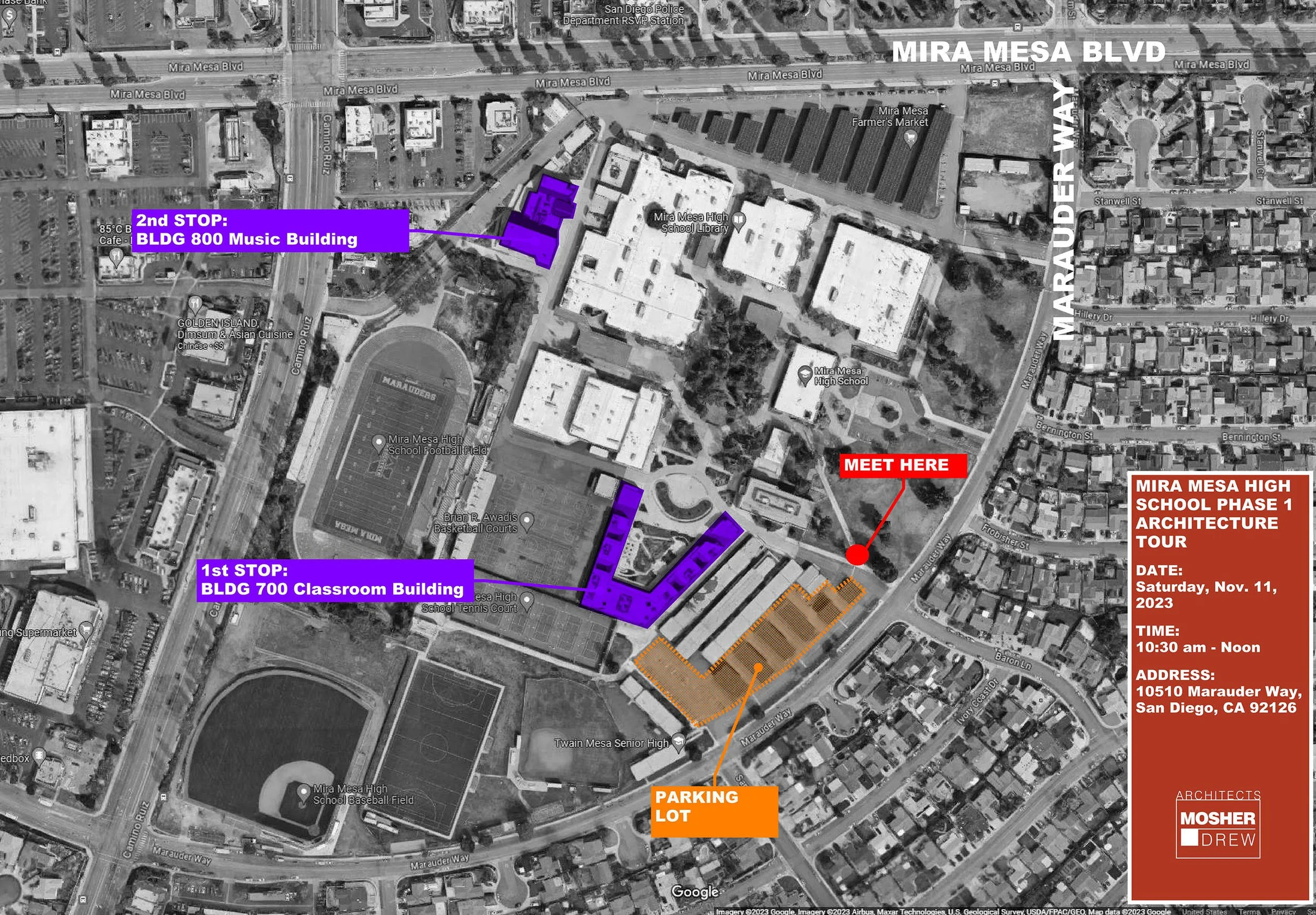 Mira Mesa Highschool Music Building| Tour — AIA San Diego